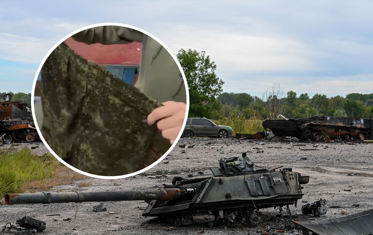 Військову форму окупантів показали прикордонники на відео | РБК Украина