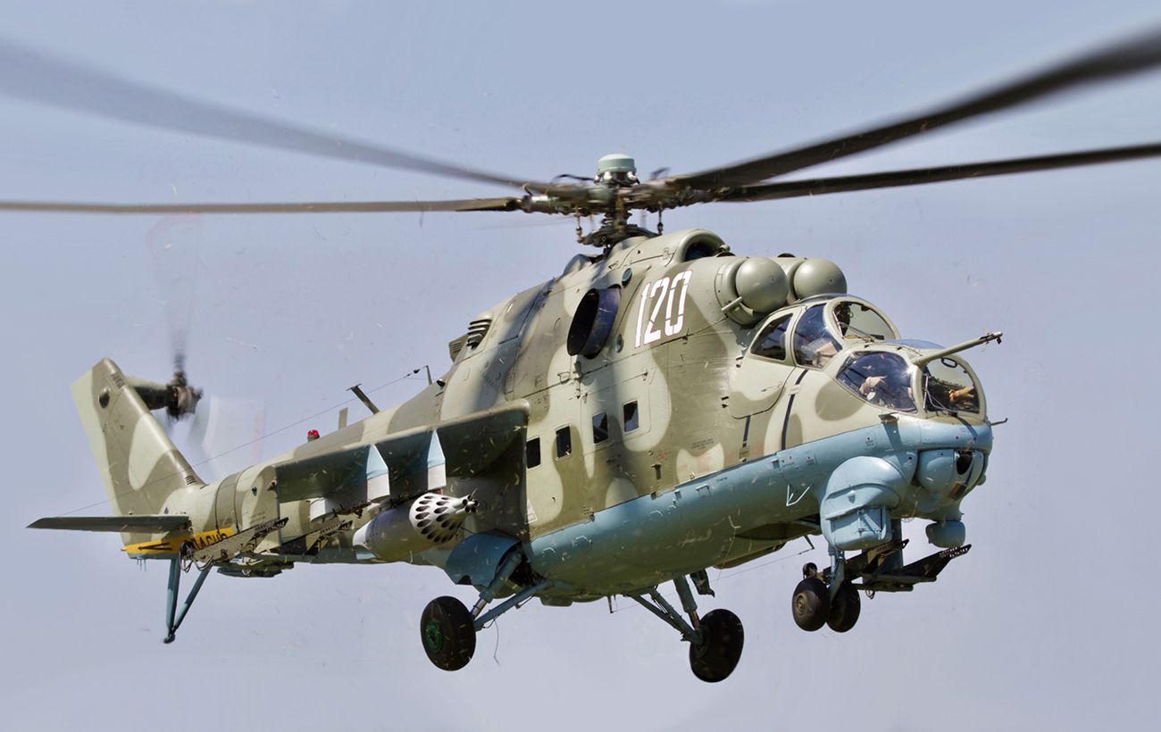 Мі-24 переобладнали під американські ракети Hydra 70 | РБК-Україна